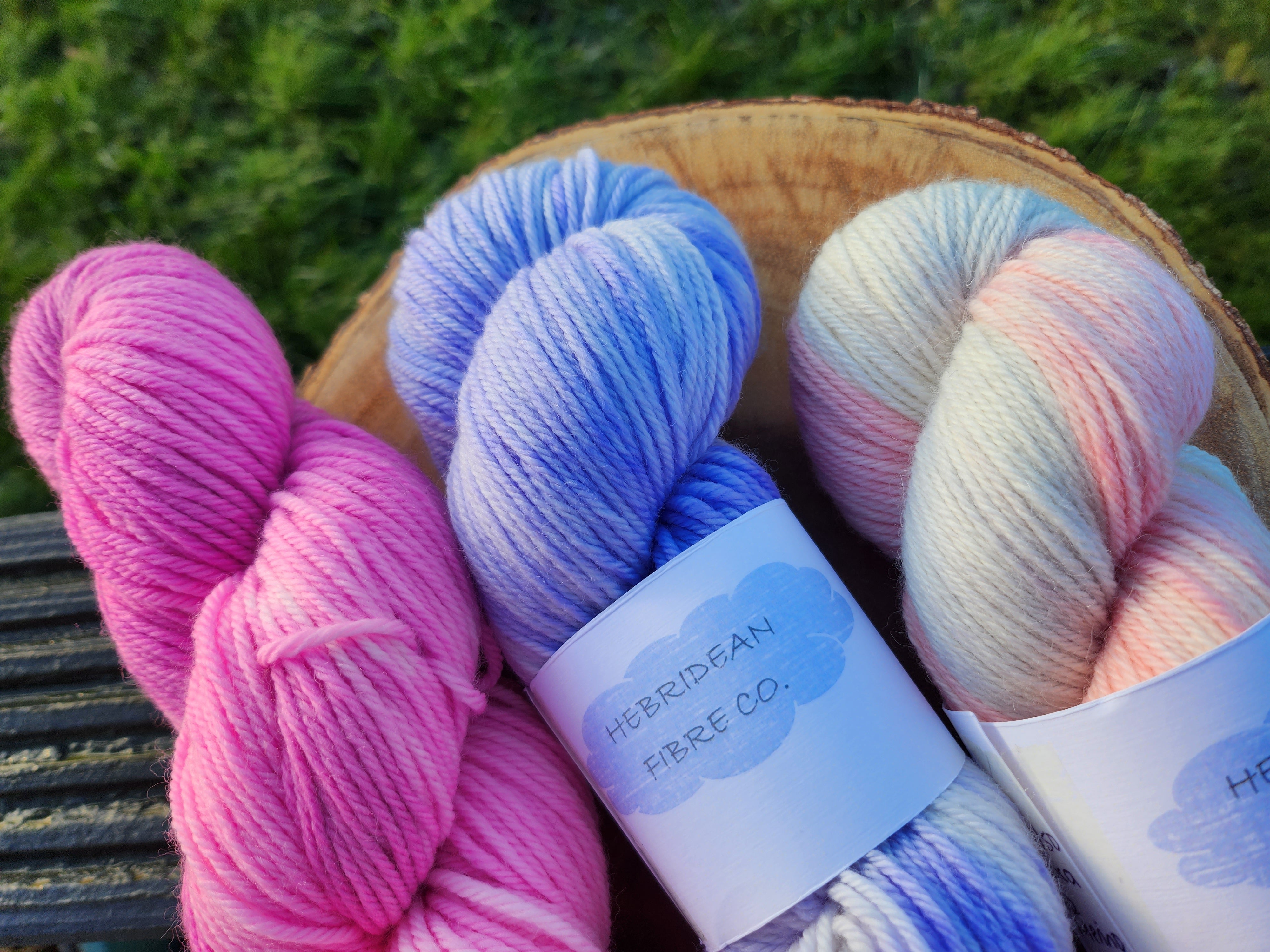All Hand Dyed Yarn – Hebridean Fibre Company